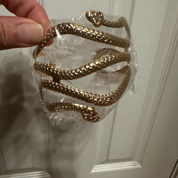 Accessories | Boho Body Thigh Chain Snake Leg Chain And Gold Snake Open ...